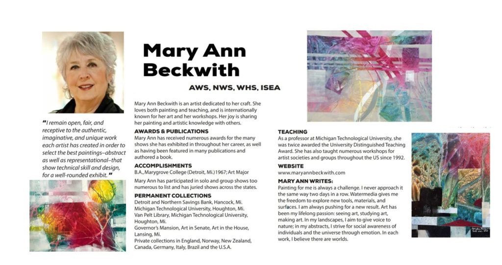 Mary Ann Beckwith NWS, AWS, WHS